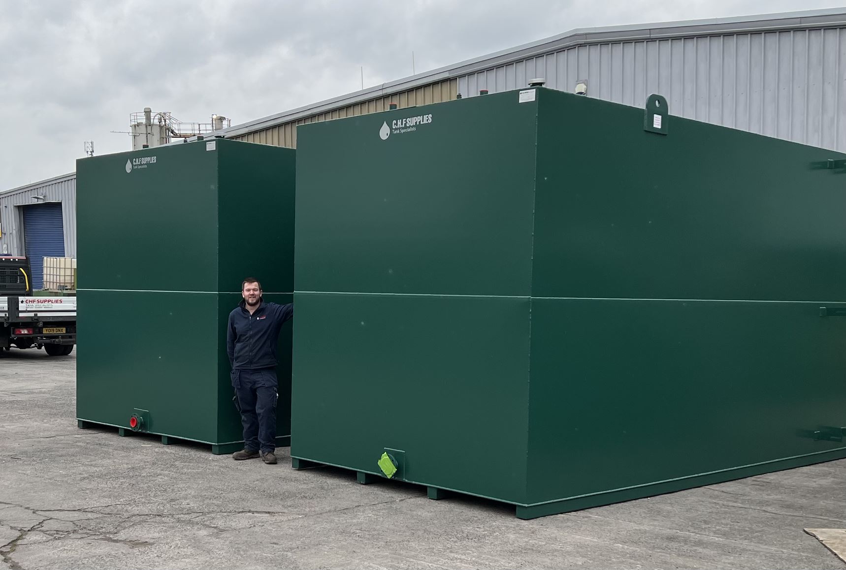 Fuel tank fabrication in Lancashire by CHF | CTSL Group, Preston
