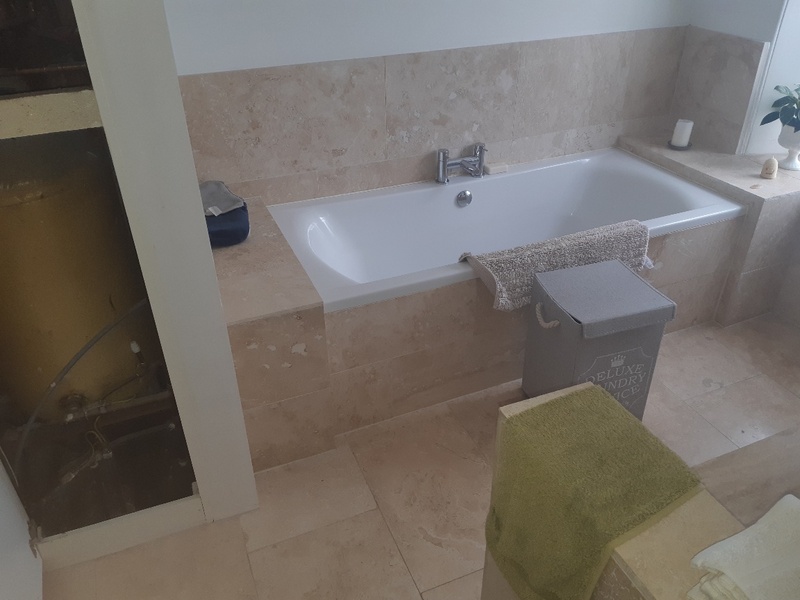 Spill response & full bathroom reinstatement in Scotland